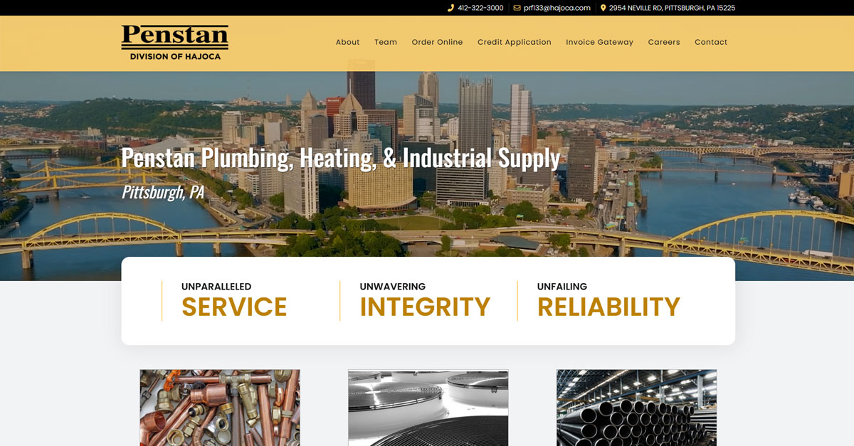 Penstan Plumbing, Heating, & Industrial Supply - Pittsburgh PA